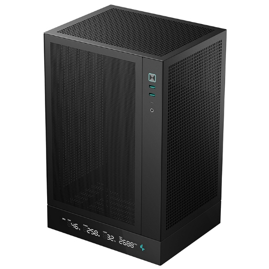 # DeepCool CH170 Digital - High Airflow Vertical Mini ITX SFF Case With ...