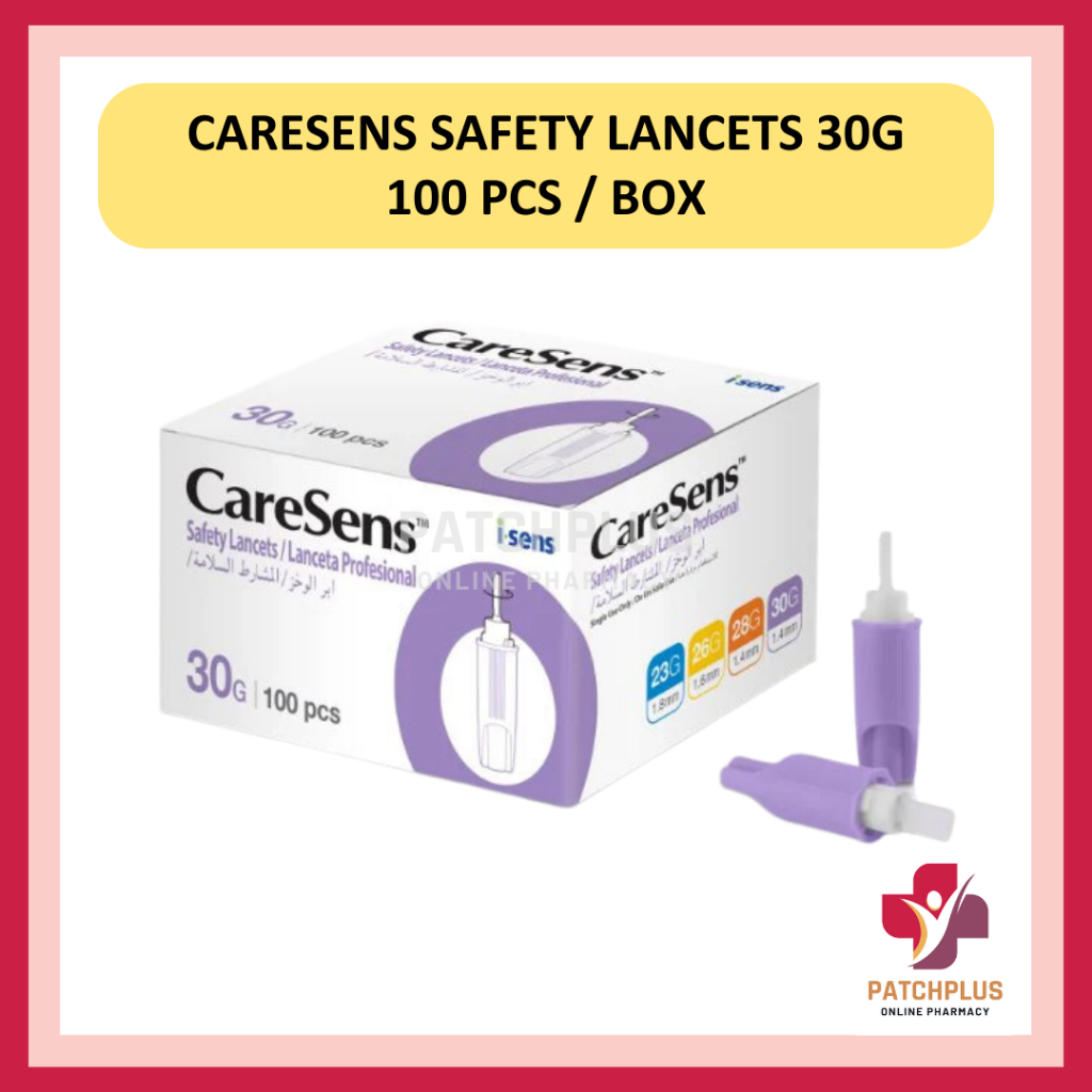 CareSens Safety Lancets 30G 100's/box | Loose Pack 10's / 25's (Expiry ...