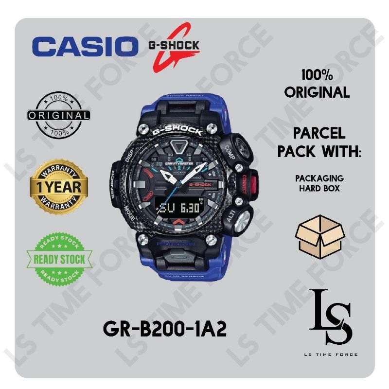G-SHOCK GRAVITYMASTER ORIGINAL GR-B200-1A2/GR-B200-1A2/GR-B200/GRB200 ...