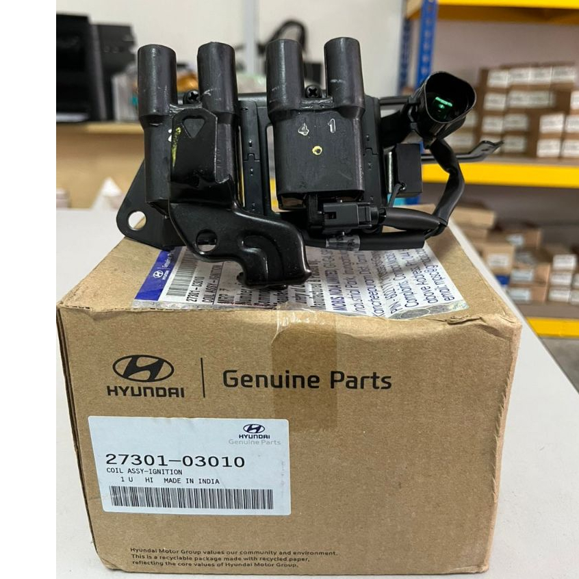 100% ORIGINAL (HYUNDAI KIA) IGNITION COIL ASSY/PLUG WIRE HYUNDAI I10 1 ...