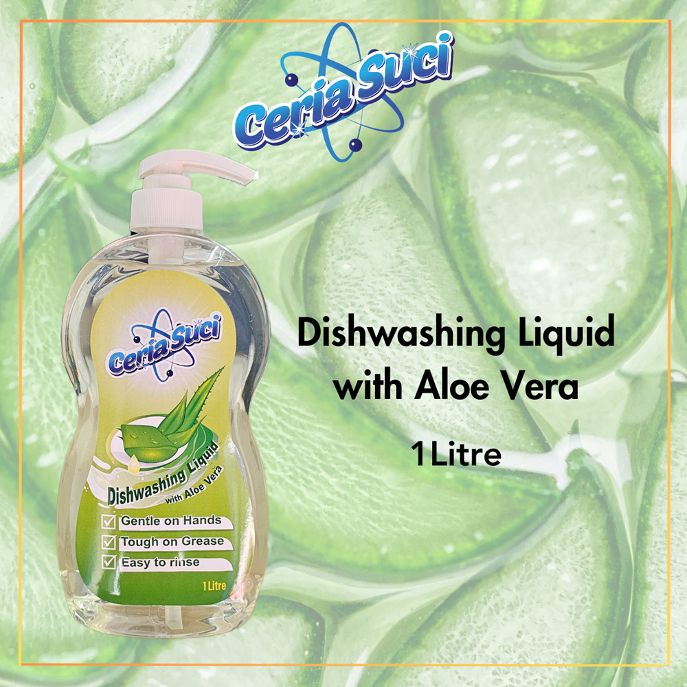 Ceria Suci Sabun Basuh Pinggan dengan Aloe Vera | Lembut di Tangan ...