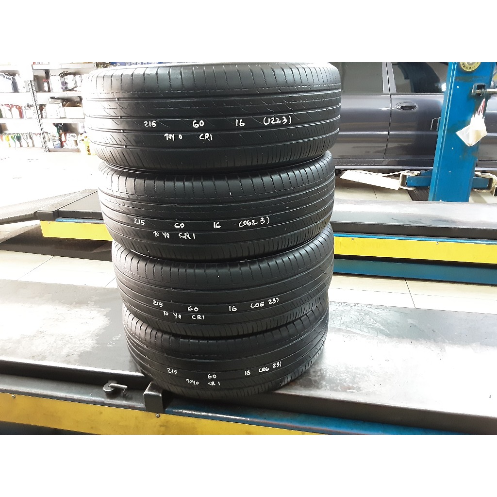 Used Tyre Secondhand Tayar TOYO PROXES CR1 215/60R16 70% Bunga Per 1pc | Shopee Malaysia