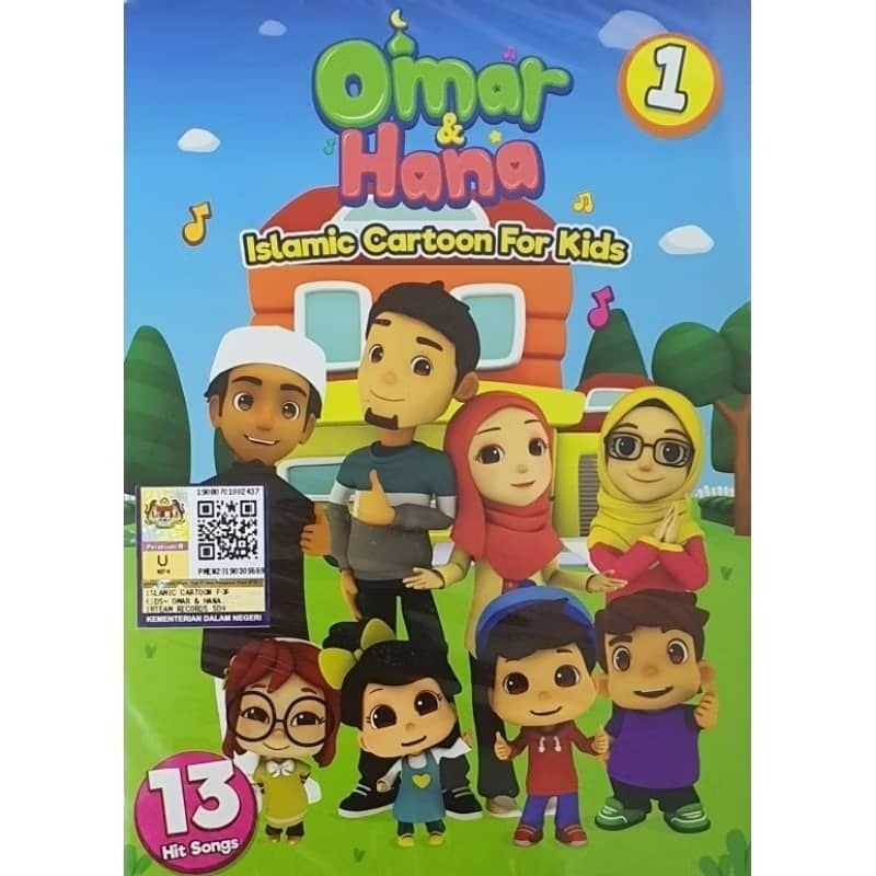 Omar & Hana Islamic Cartoon For Kids (Original DVD) | Shopee Malaysia