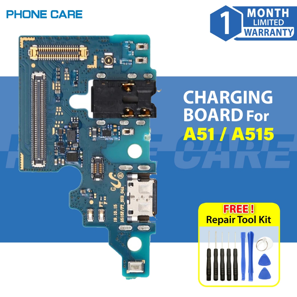 COMPATIBLE FOR SAMSUNG A51/ A515 CHARGING PLUG BOARD CHARGER BOARD USB ...