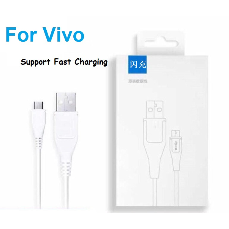 For Vivo Micro USB Cable Fast Charging Data Cable Support Quick Charge ...