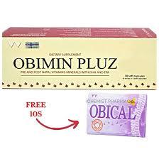 OBIMIN PLUZ 30 SOFT CAPSULES FOC OBICAL 10'S | Shopee Malaysia