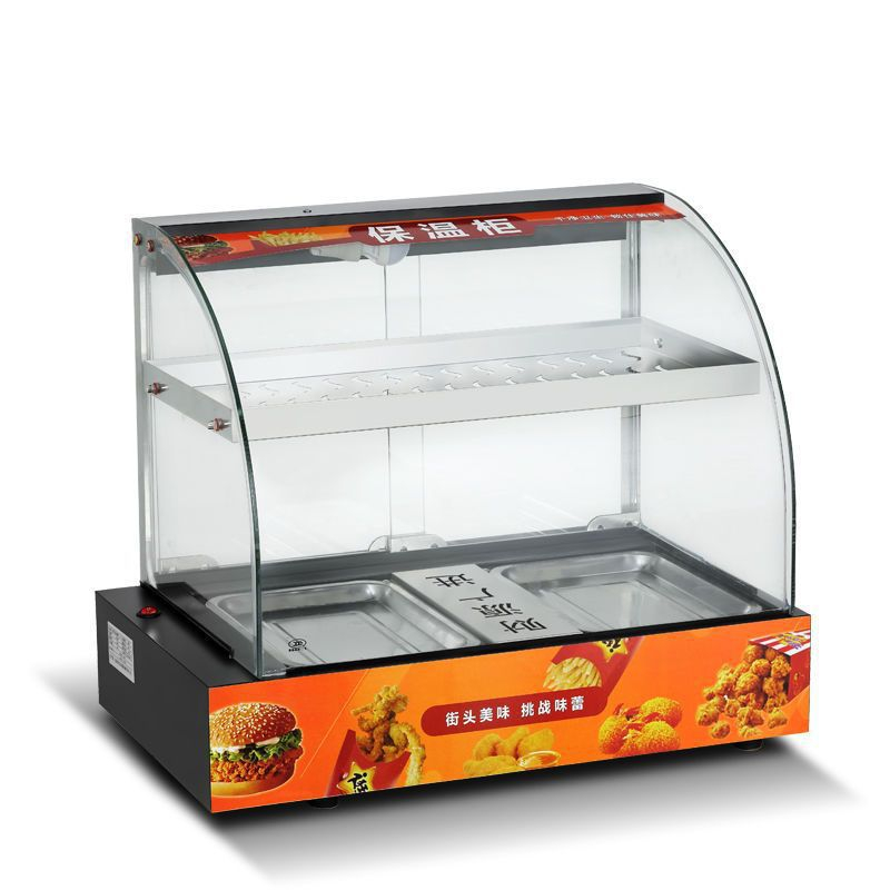 Commercial Egg Tart Heated Display Cabinet Heating Thermostat Small ...