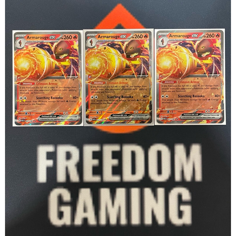 Pokemon TCG Paradox Rift - Armarouge EX (Near Mint) | Shopee Malaysia
