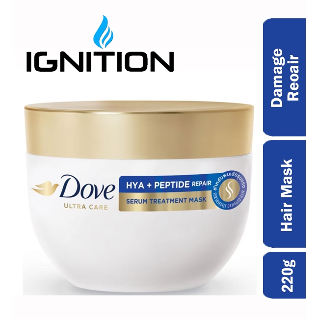 Dove Ultra Care HYA + Peptide Repair Serum Treatment Mask 220g | Shopee ...