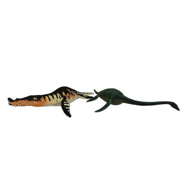 Hydrotherosaurus With Liopleurodon Figurines - Collecta | Shopee Malaysia