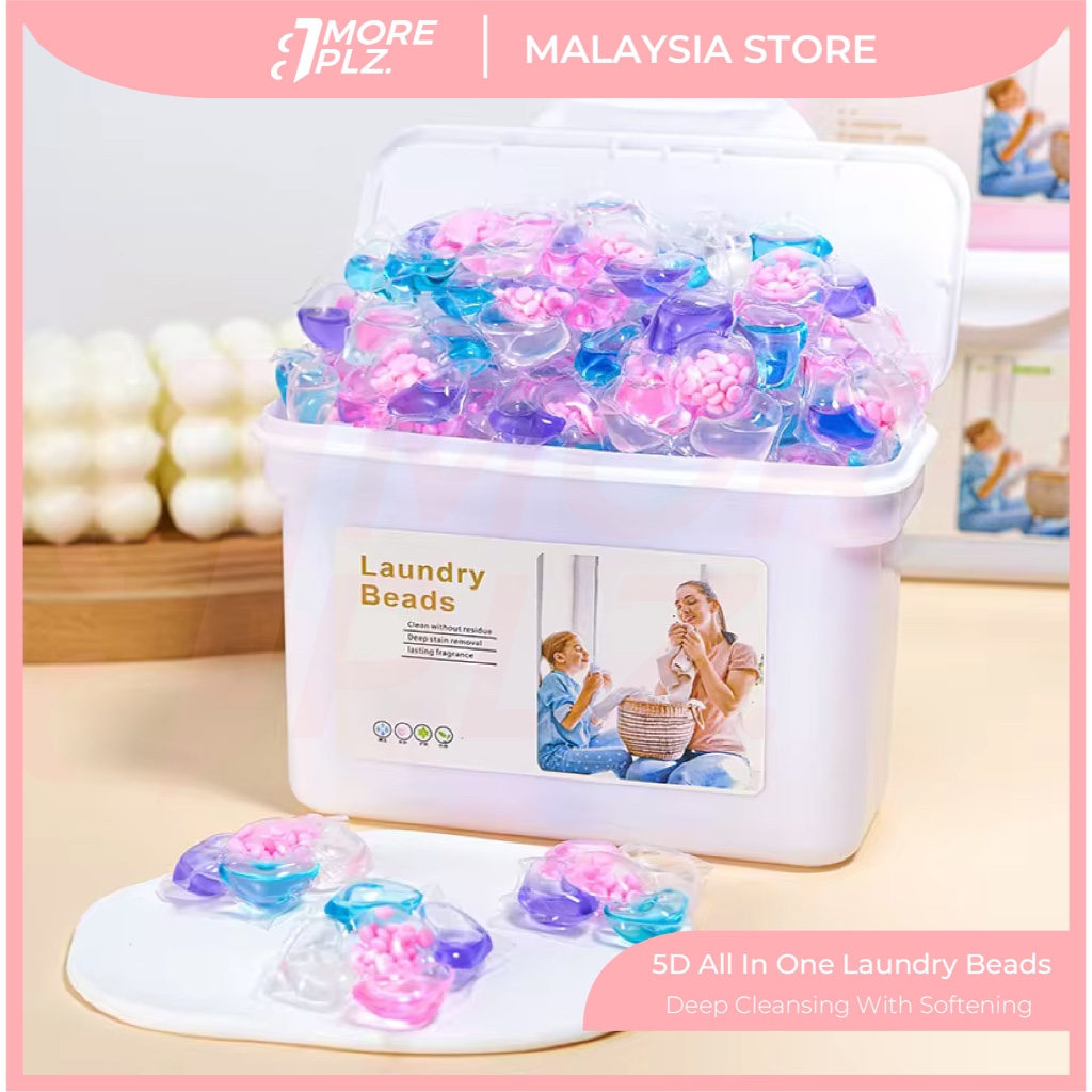 5D Detergent Cube Laundry Condensation Beads Detergent Beads Laundry ...