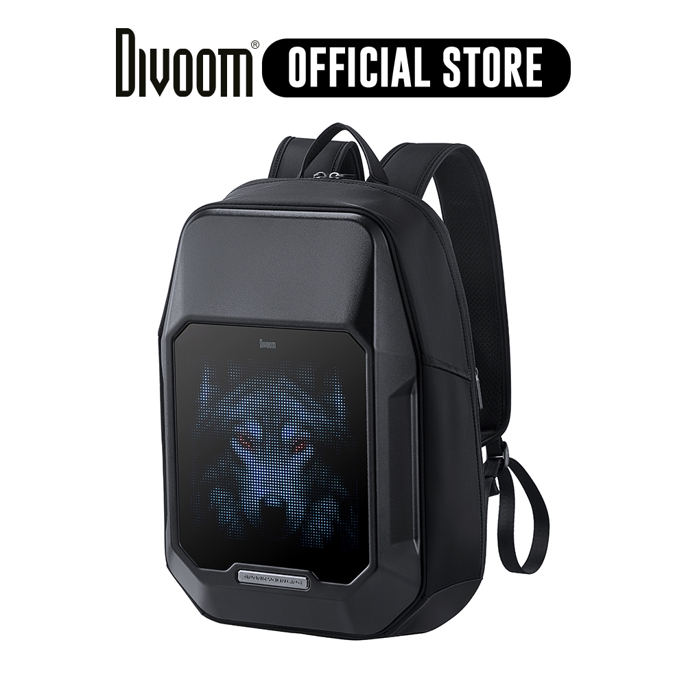 Divoom Cyber bag Pixel Backpack for imagination, Futuristic design for ...