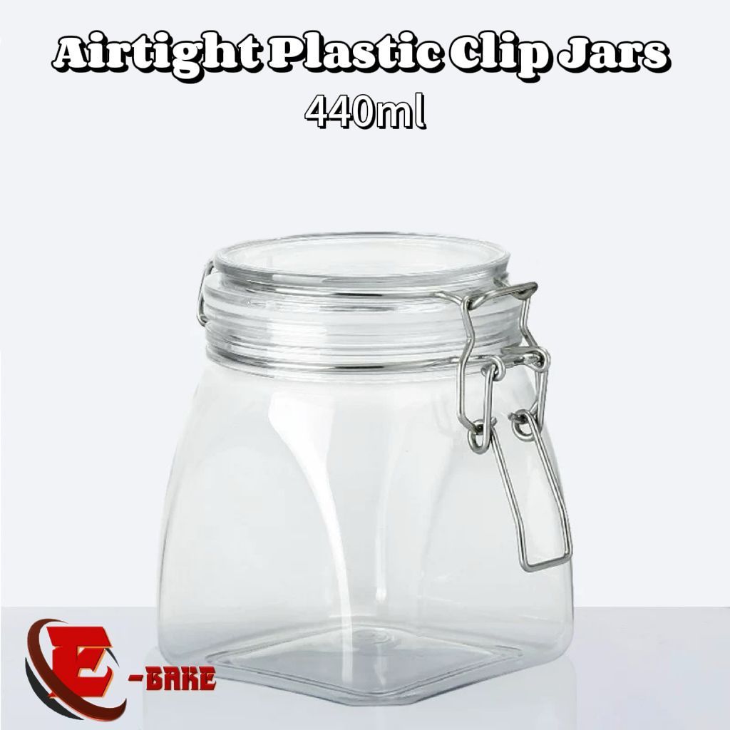 AIR TIGHT PLASTIC JARS | BALANG PLASTIK KEDAP UDARA|PET J-B103 | Shopee ...