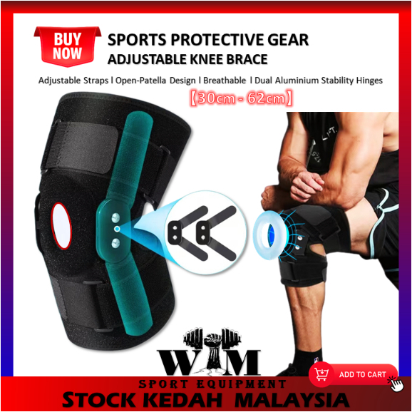 Plus Size🛡1Pcs Adjustable Knee Guard Patella Knee Strap Brace ...