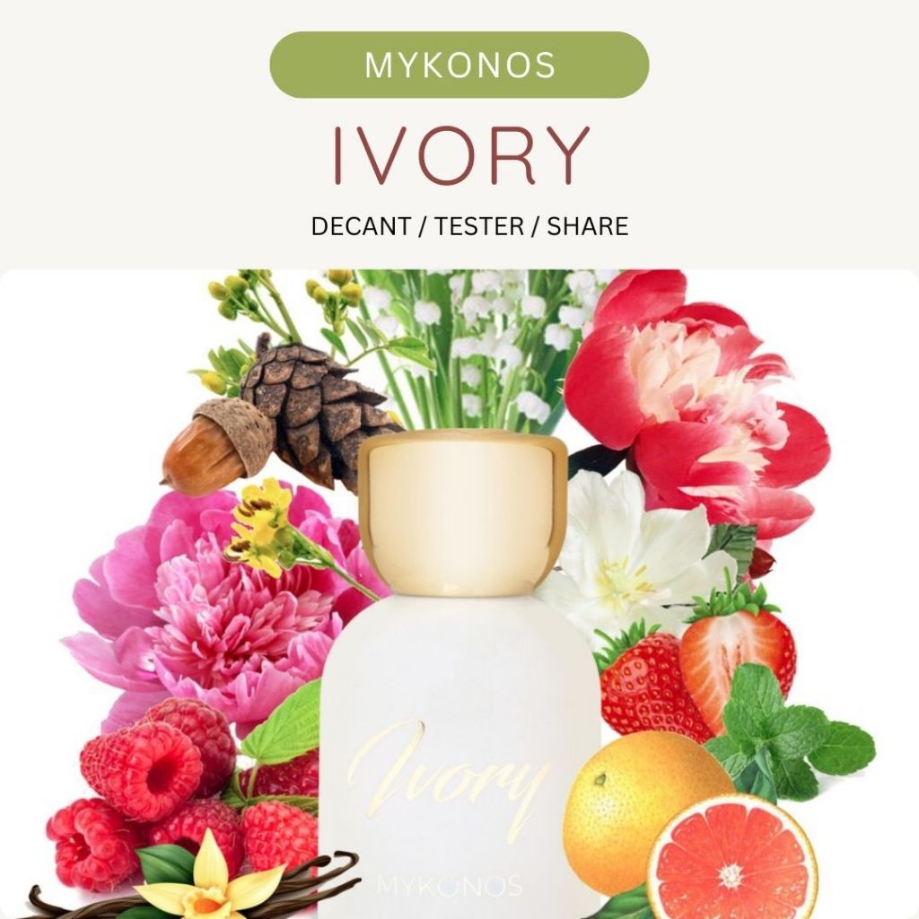 [DECANT] Mykonos - Ivory | Decant Tester 3 ml & 5 ml Eau de Parfum ...