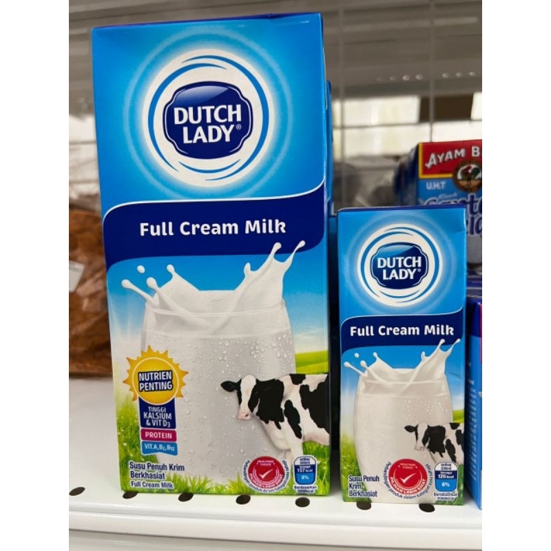 Susu Dutch Lady Full Cream 1L/200ml | Shopee Malaysia