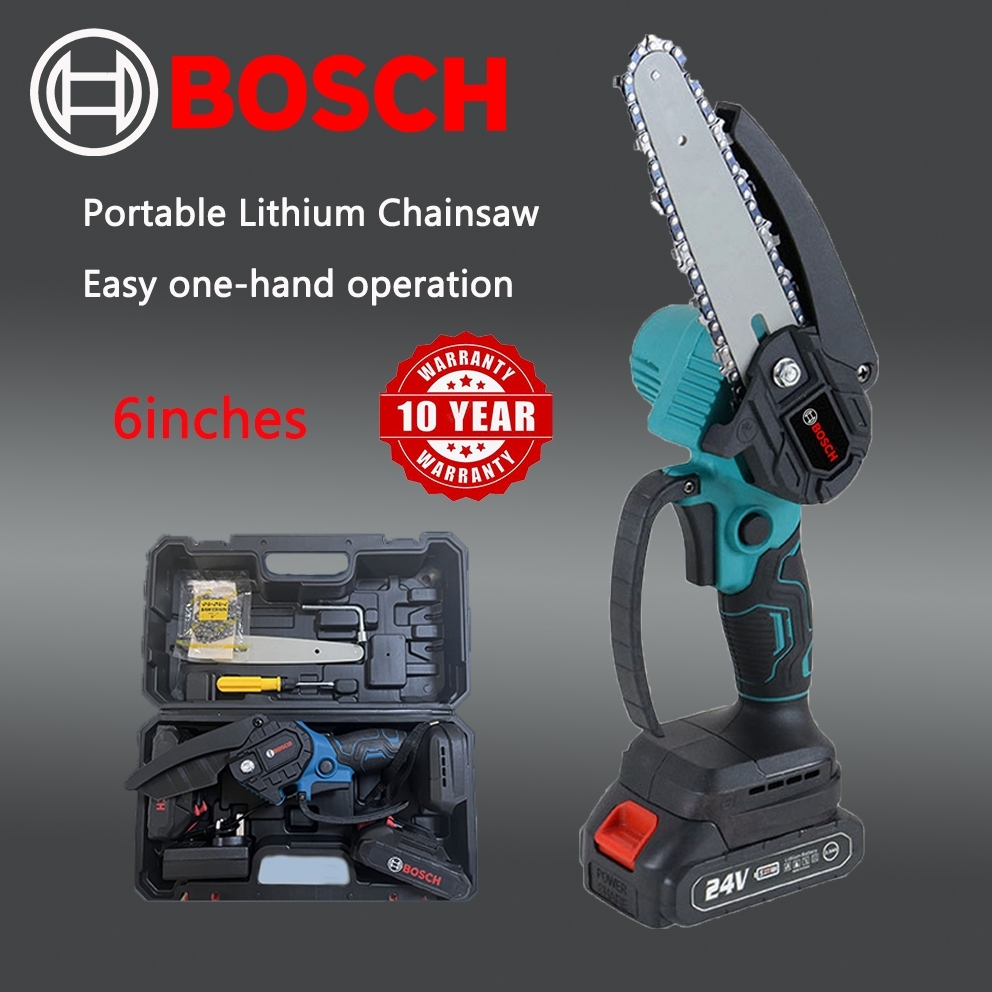 Original 6 inch mini Chainsaw cordless Electric Single Hand Saw ...