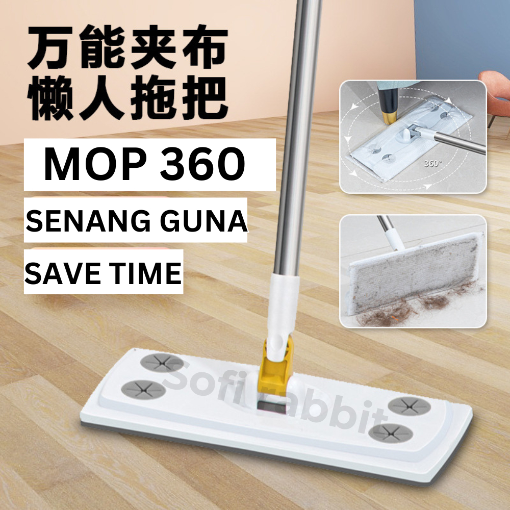 Electrostatic Flat Mop Tisu Pengelap Lantai Mop Tisu Pakai Buang Dust ...