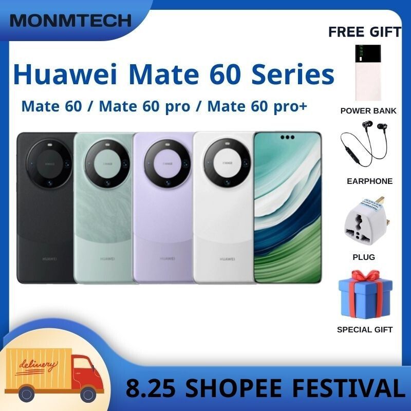 Huawei Mate 60 Pro 12+512GB 6.82 Inch Hyperbolic Display Dual Sim ...