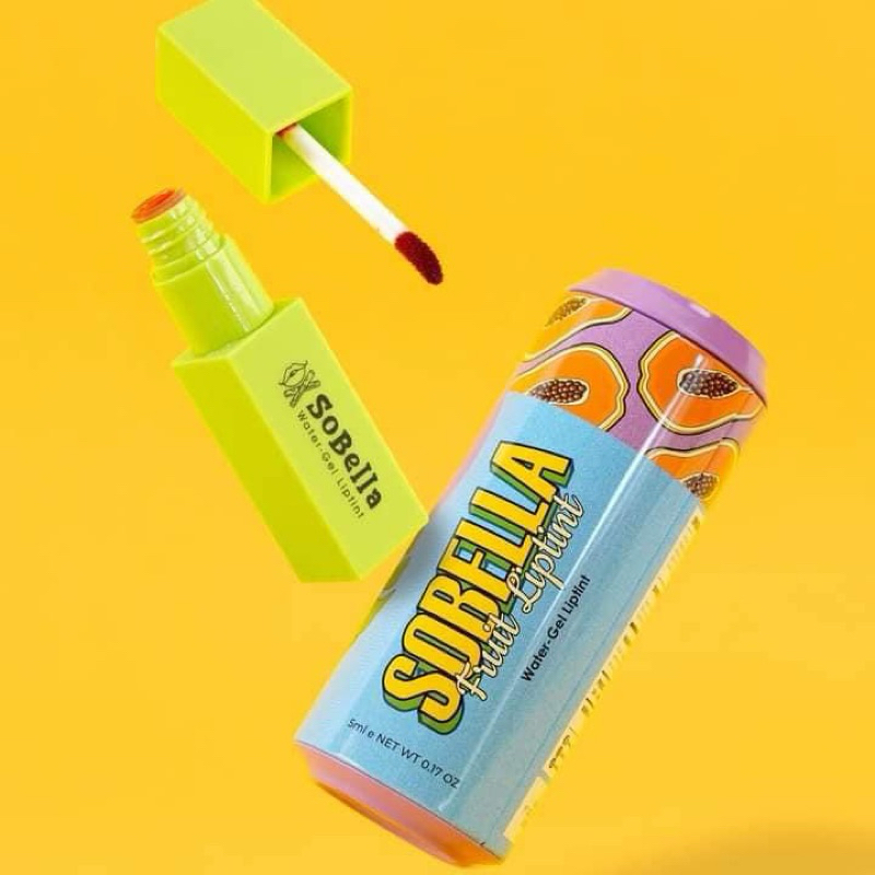 New Arrival - Sobella Liptint 2024 ( Papaya, Watermelon ) | Shopee Malaysia