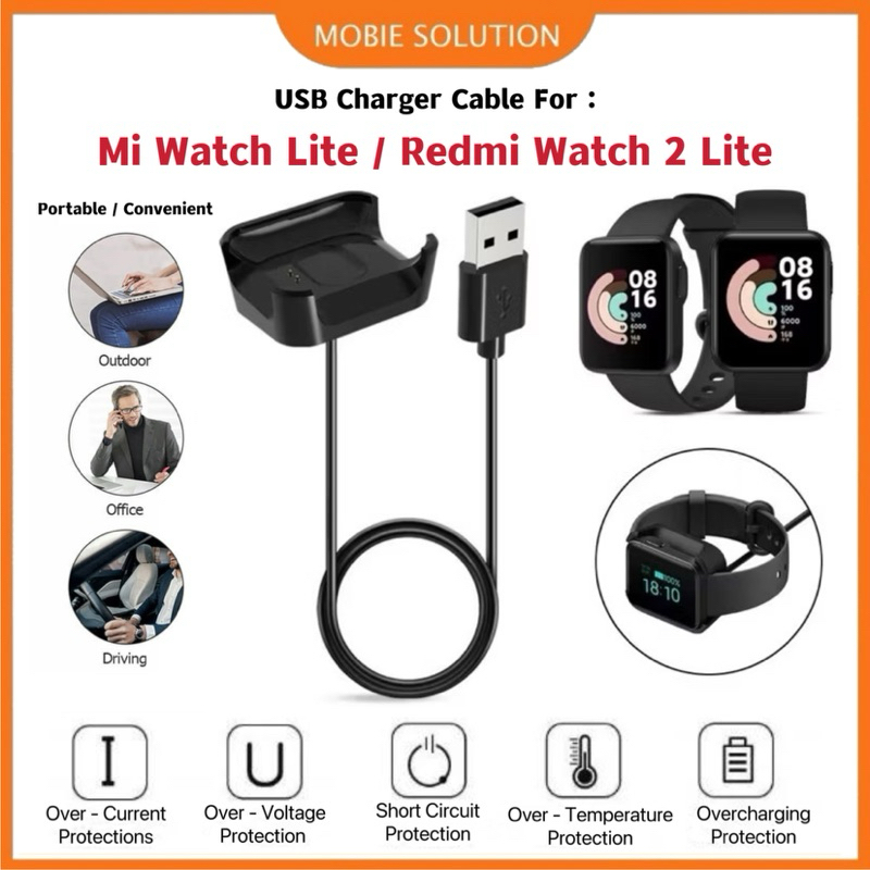 For Mi Watch lite / Redmi Watch 2 Lite USB Charging Smart Watch Charger ...