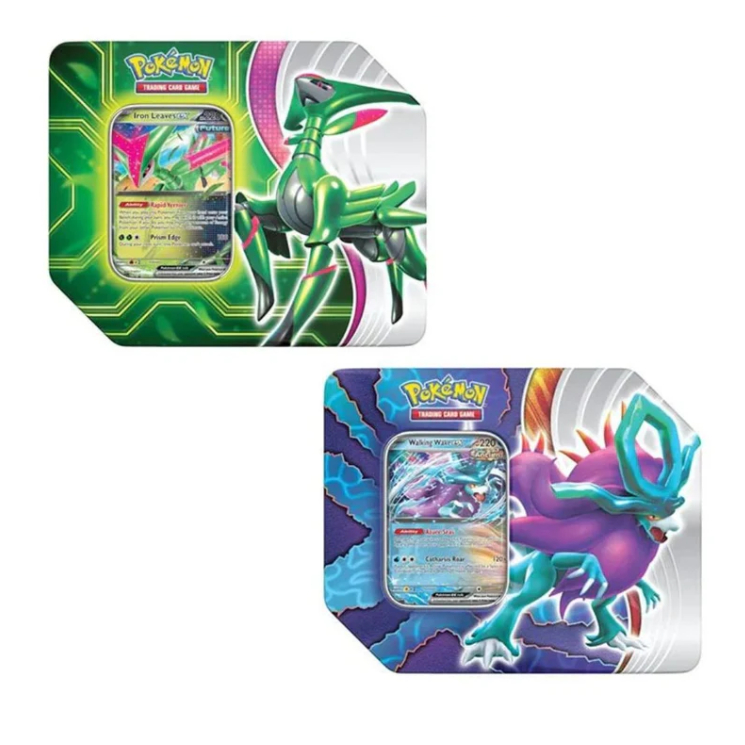 Pokemon Temporal Forces May Ex Tin - Walking Wake/Iron Leaves | Shopee ...