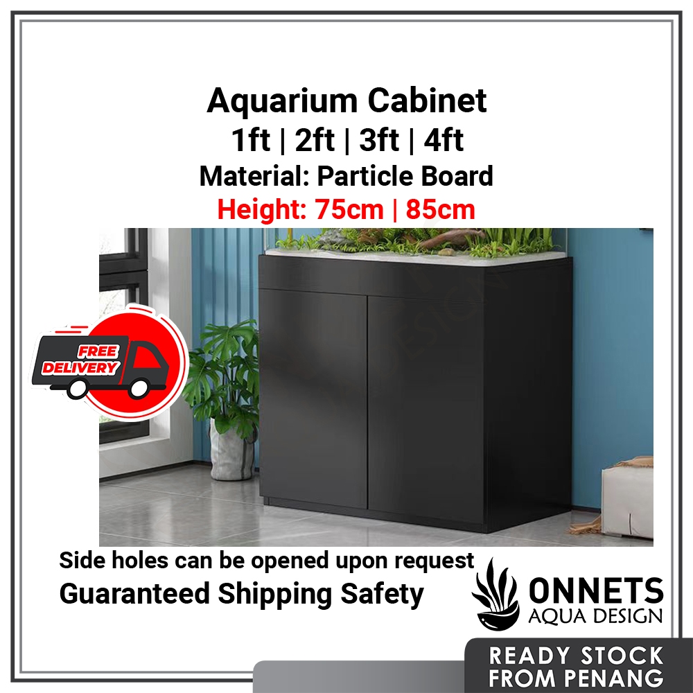 2ft 3ft 4ft Fish Tank Aquarium Cabinet Particle Board 30cm 60cm 80cm ...