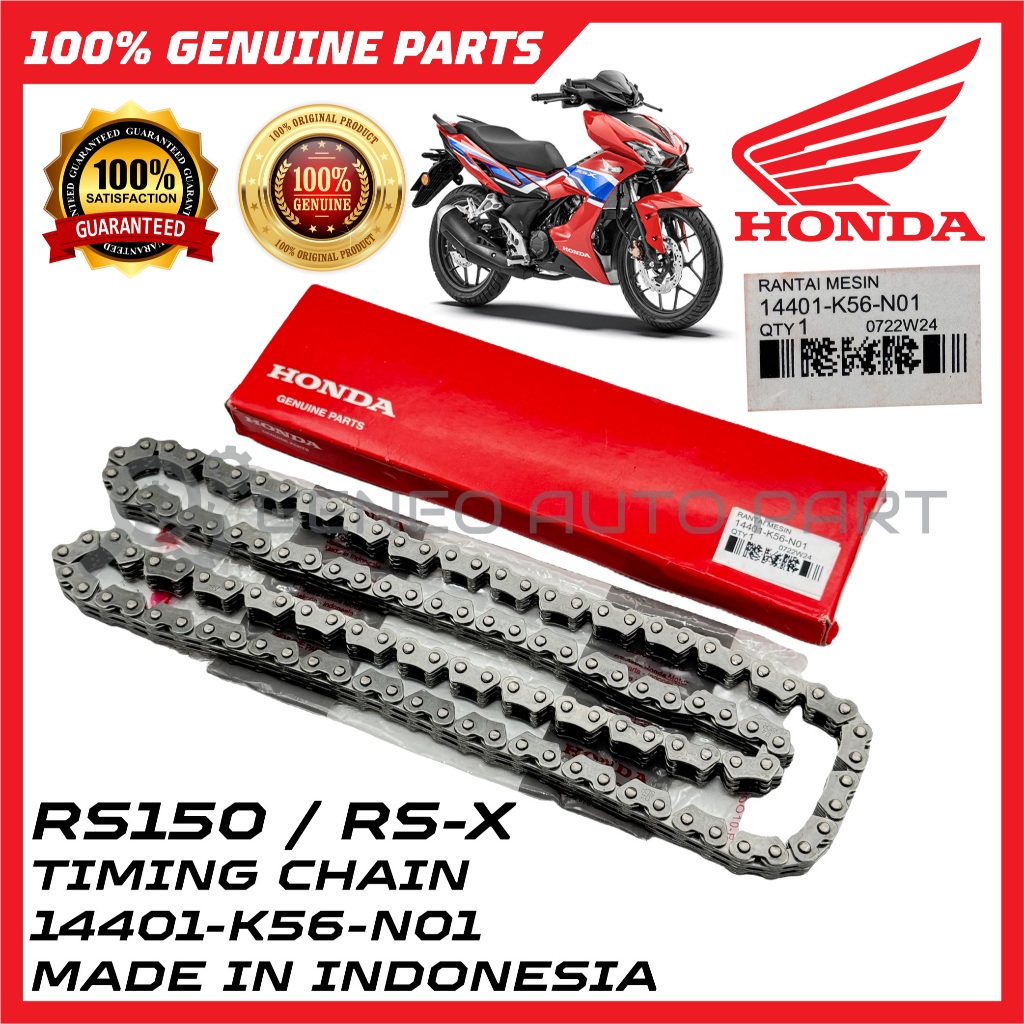 [14401-K56-N01] HONDA RS150 RSX RS-X RSX150 RANTAI TIMING CHAIN 100% ...