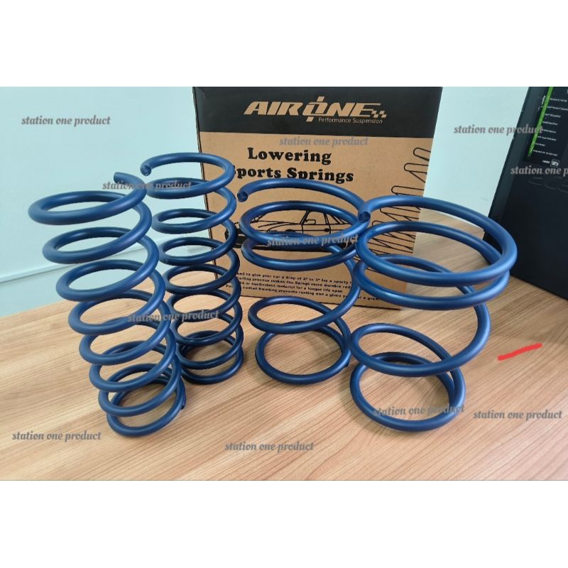 Mercedes Benz E-Class W211/W212/W213/ Lowered Height Sport Spring (Blue ...