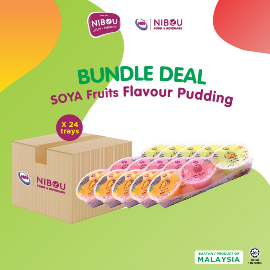 Nibou (NBI) DADIH Puding Berperisa Buah-Buahan (110gm x 3's x 24 ...