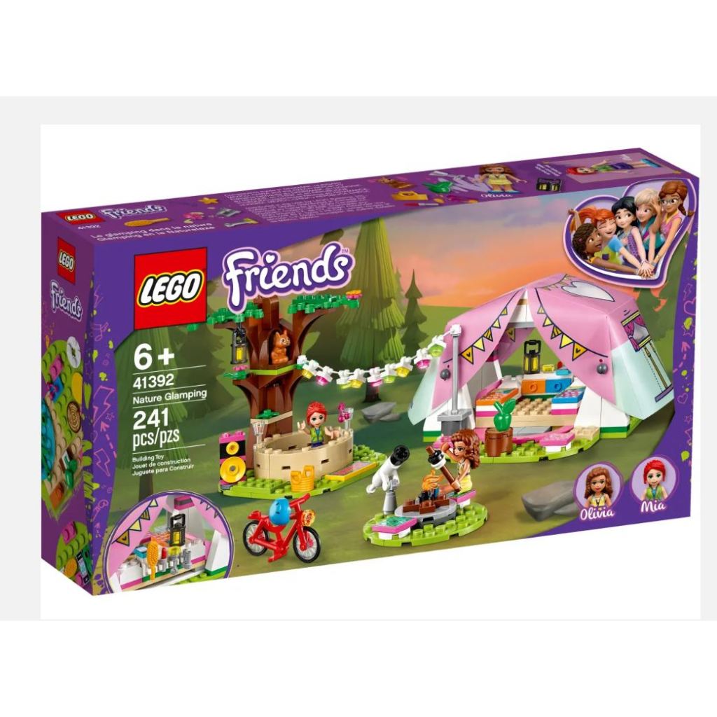 LEGO 41392 Friends Nature Glamping | Shopee Malaysia