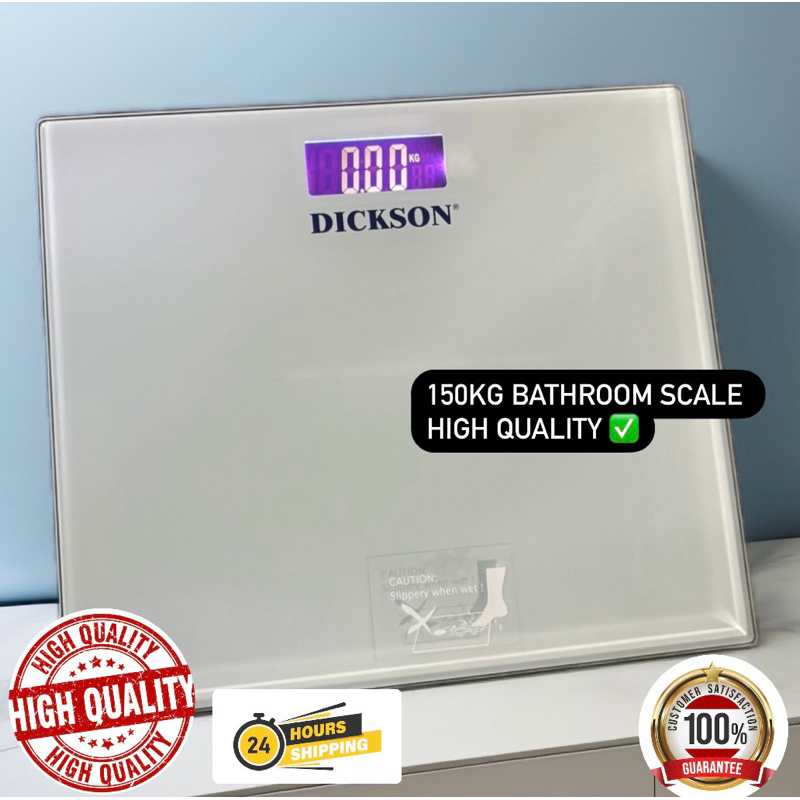 DICKSON Digital Body Scale High Accuracy Weight Scale Machine Timbang ...