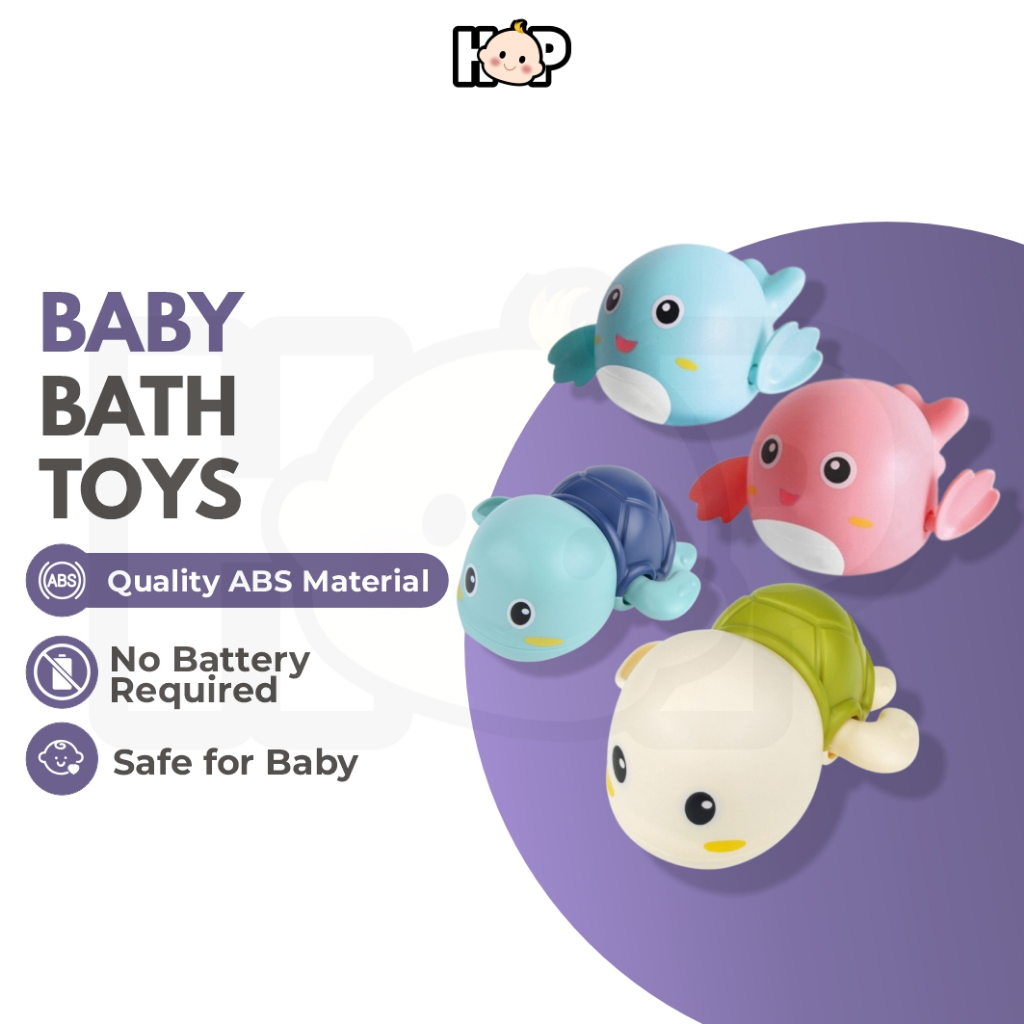 Little Turtle Toys Clockwork Baby Bath Toy Baby Toys Baby Swimming Toys ...
