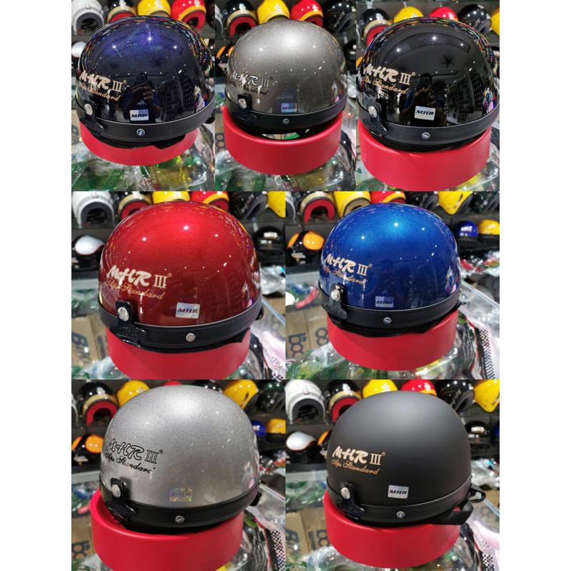 MHR PATTERN HELMET STENG HELMET KURA KURA DESIGN HALF HELMET MHR MOTOR ...