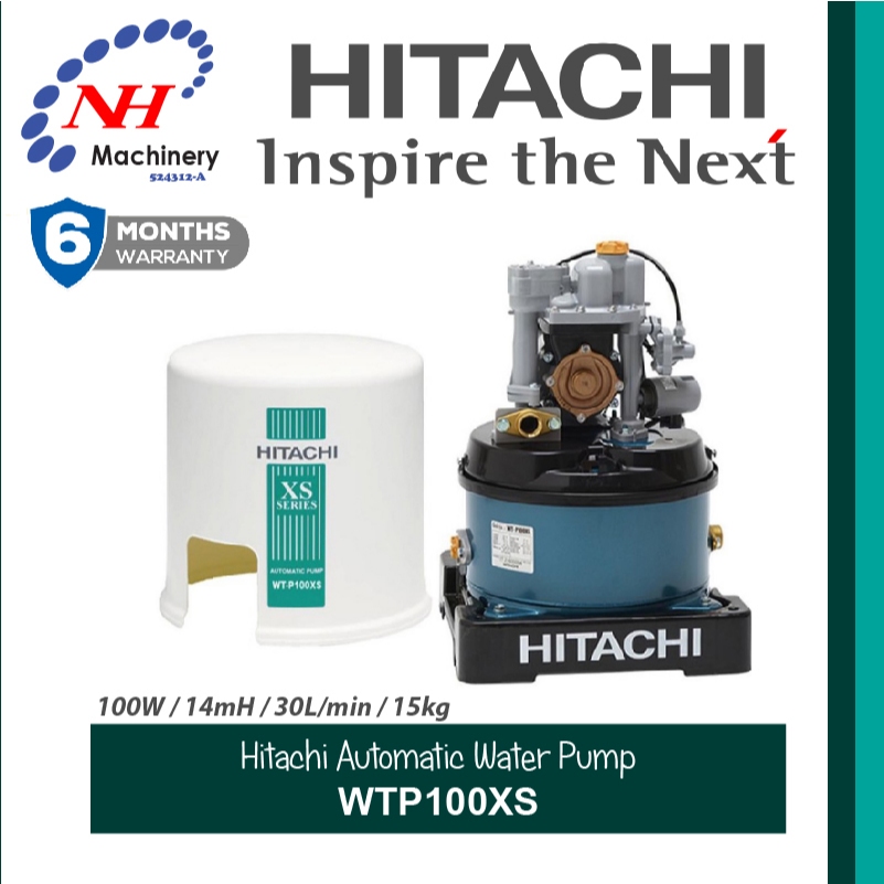 HITACHI WM-P100X2 - AUTOMATIC WATER PUMP (100W) | Shopee Malaysia