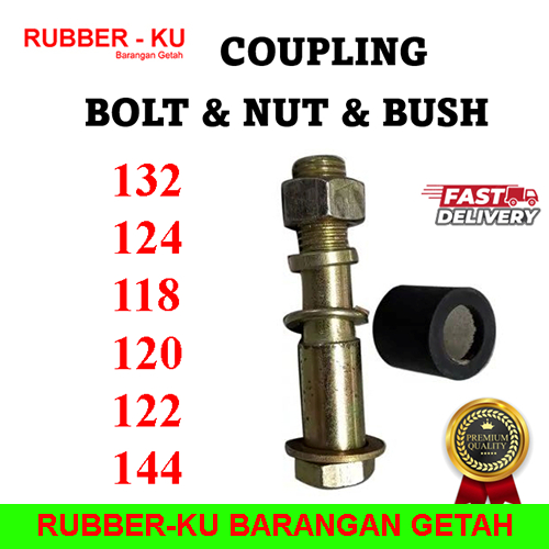 Motor Coupling Bolt and Nut 132 124 118 120 122 144, FCL Coupling ...