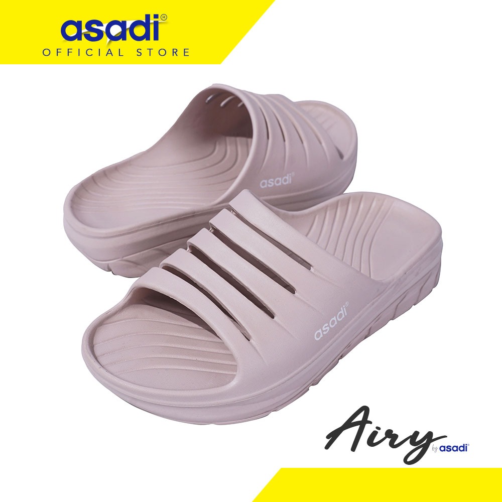 asadi Unisex Sandal Airy Series [MJA1564] (Oat Beige) | Shopee Malaysia