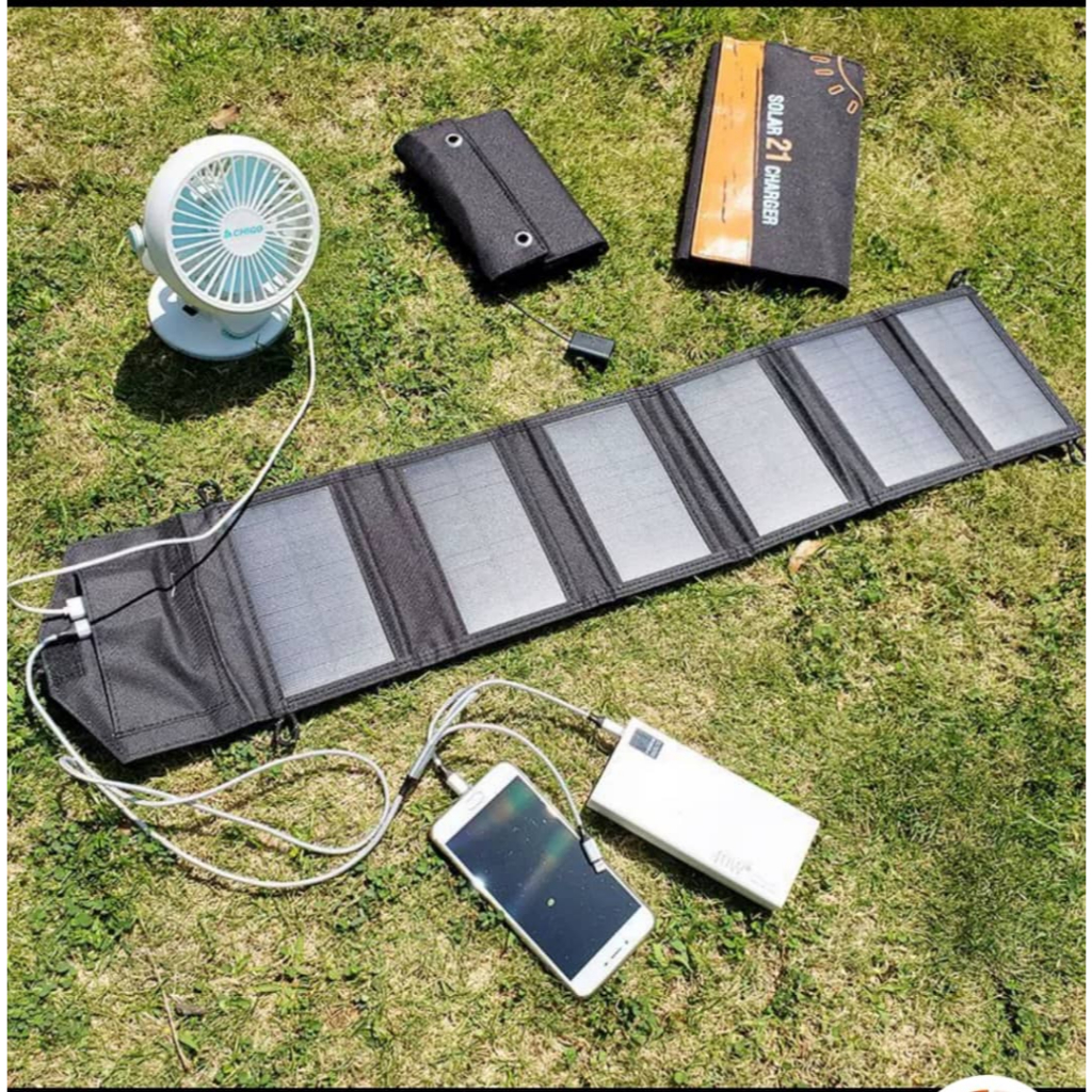 Heeman4u Easy Carry Backup Portable Solar Panel 25W & 45W Foldable Easy ...
