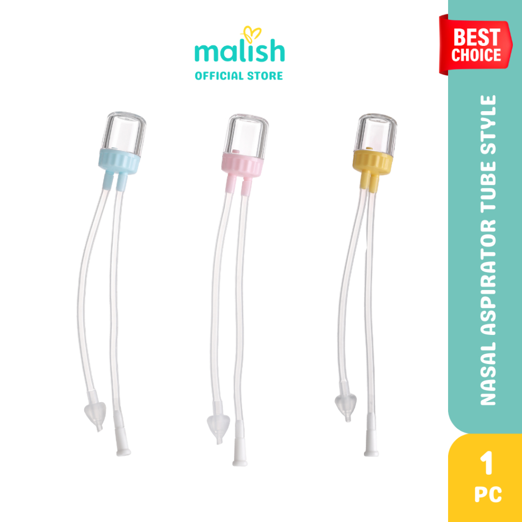 Malish Nasal Aspirator Penyedut Hidung Bayi Jenis Tiub untuk Bayi & Kanak-Kanak Kecil | Shopee ...