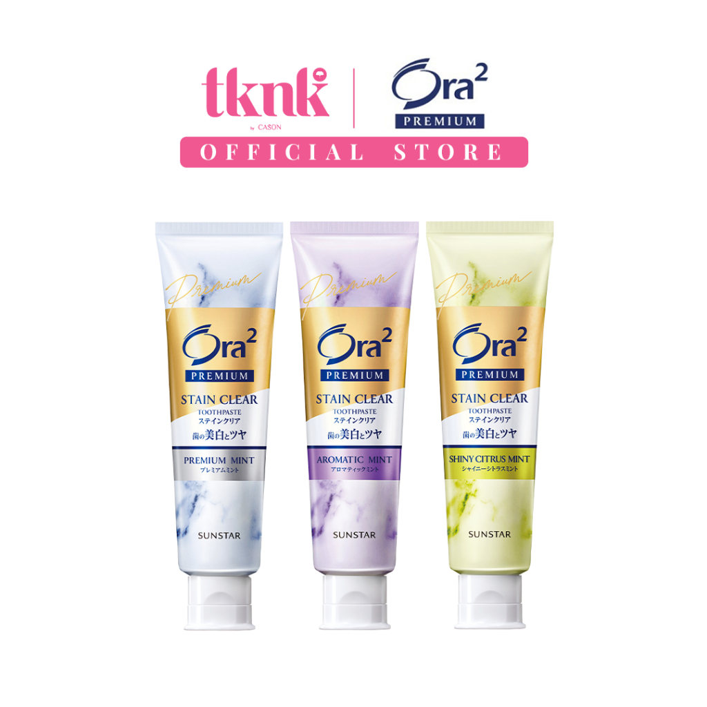 Ora2 Premium Stain Clear Dental Toothpaste 100g (3 Flavours) | Shopee Malaysia