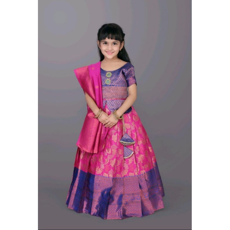 NEW ARRIVAL KIDS LEHENGA WITH DUPATTA | Shopee Malaysia