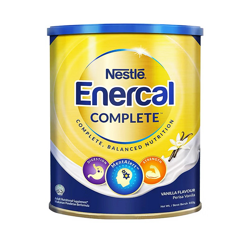 NESTLE Enercal Complete Formula milk powder Vanilla 850gExp12/2026 ...