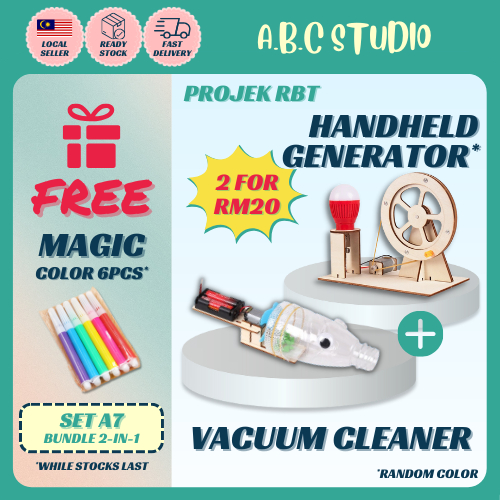 ABC🎁PROJEK RBT SET A7🎁 DIY STEM Science Education School Project Physic ...