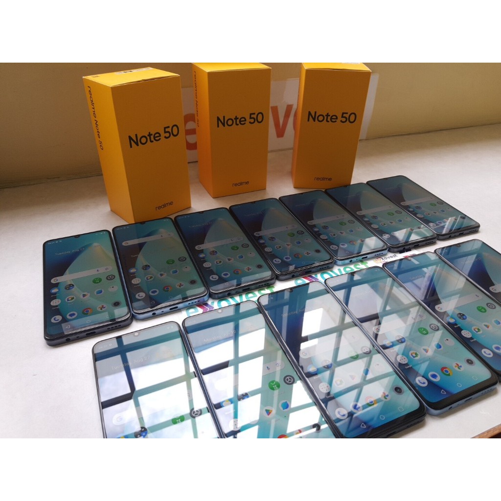 realme Note 50 with Box_8Gb RAM(4+4)_Huge 6.74" 90Hz Vivid Display_13Mp ...