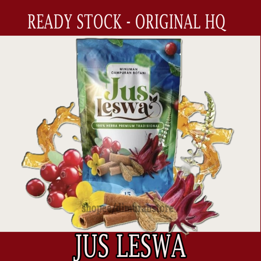 JUS LESWA ORIGINAL HQ UNTUK BANTU KARANG DAN KECING LAWAS - READY STOCK ...