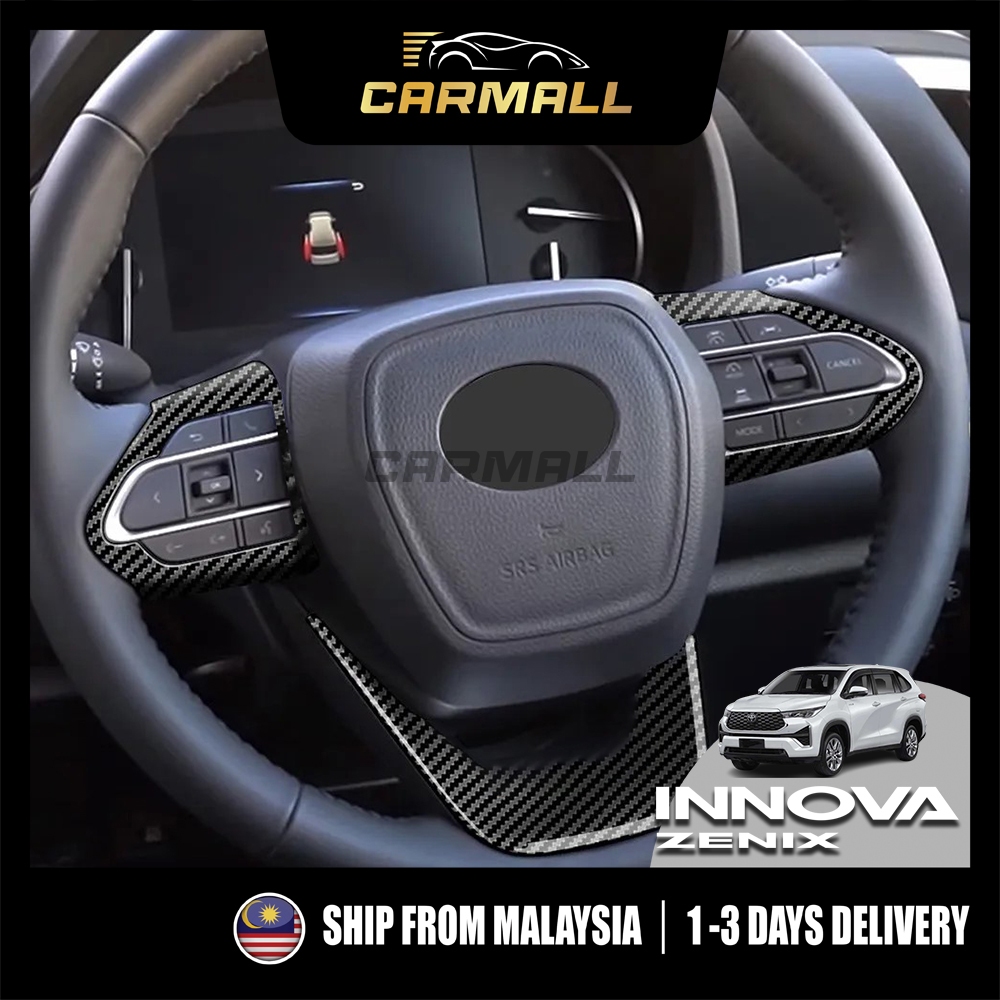 Toyota Innova Zenix AG10 2023 - 2024 Steering Carbon Lining Inner ...