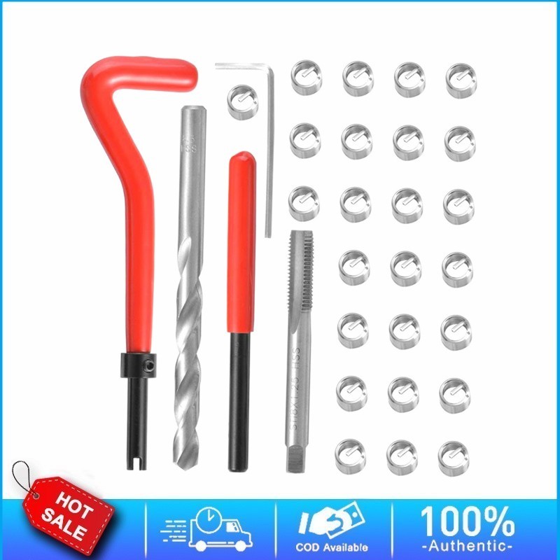 IN Stock Thread Repair Insert Tool Kit M5 M6 M8 M10 for Restoring ...