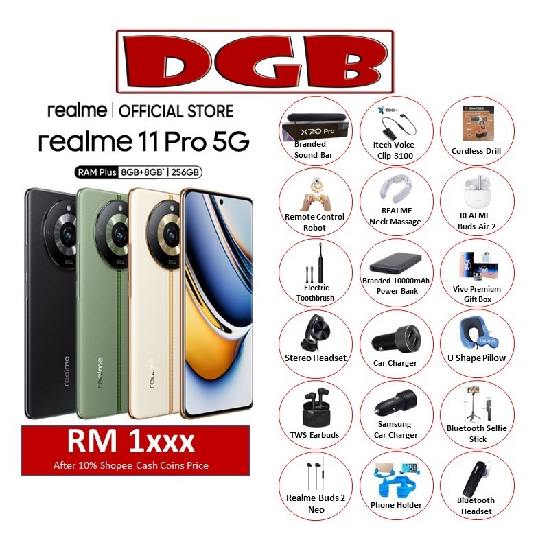 realme 11 5G | realme 11 Pro 5G | 8GB+8GB Extended Ram+256GB Rom ...