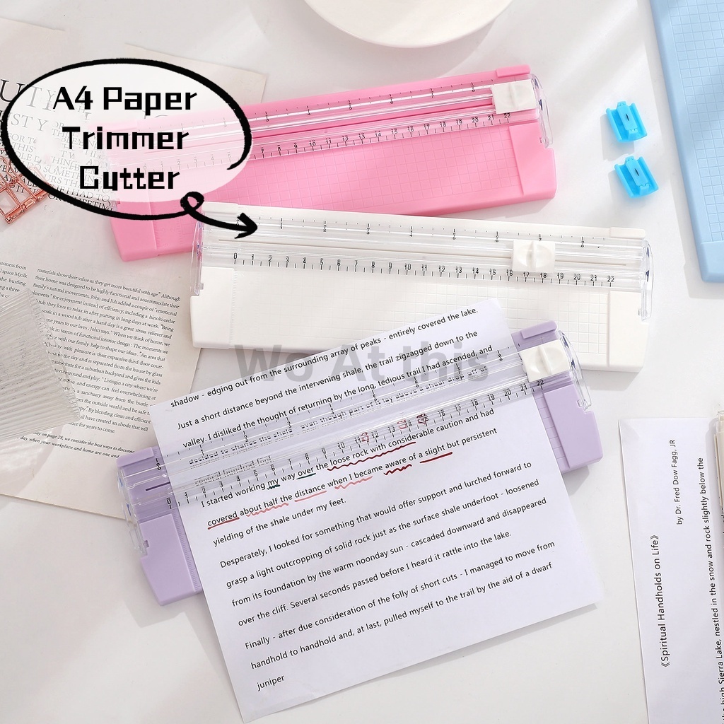 A4 Paper Trimmer Cutter / Paper Cutter / Portable Trimmer A4 / Craft ...