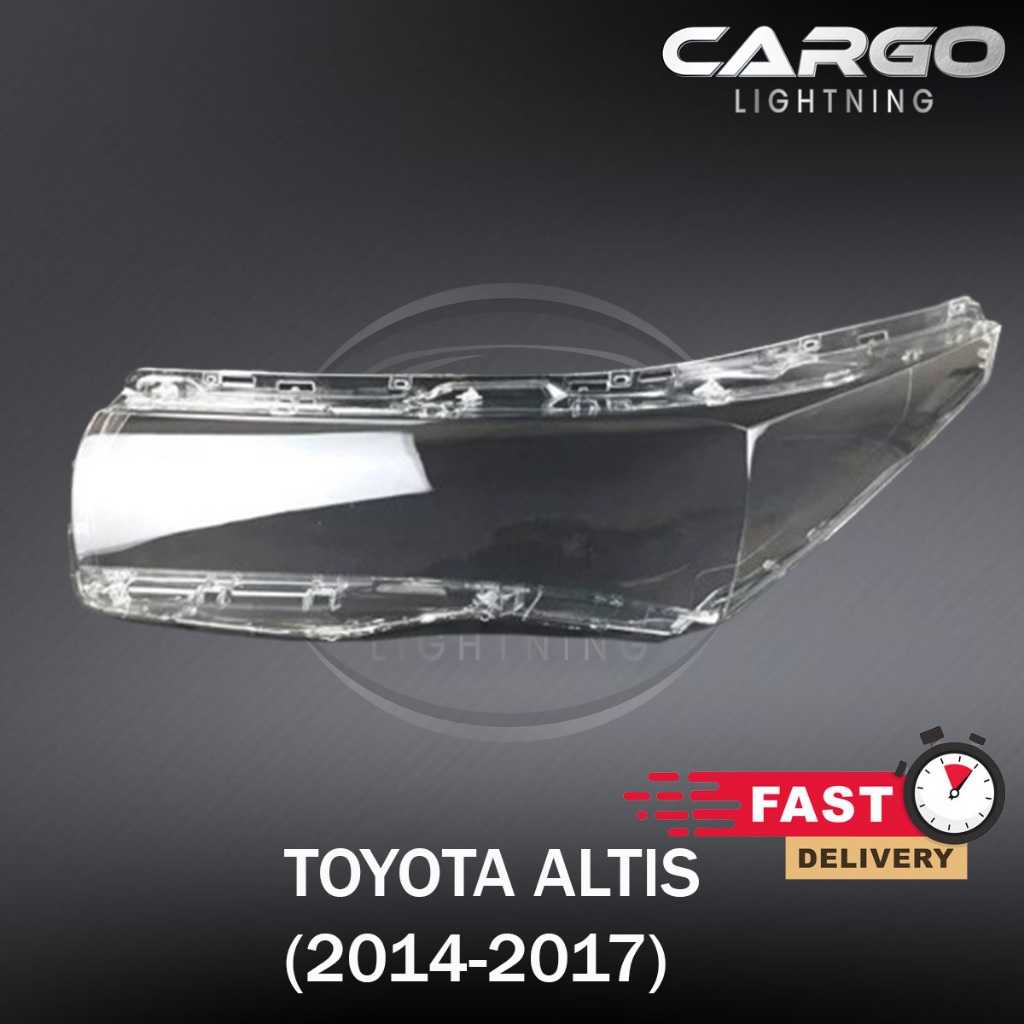 TOYOTA ALTIS 14 15 HIGH SPEC HEADLAMP COVER / HEADLIGHT COVER LENS ...